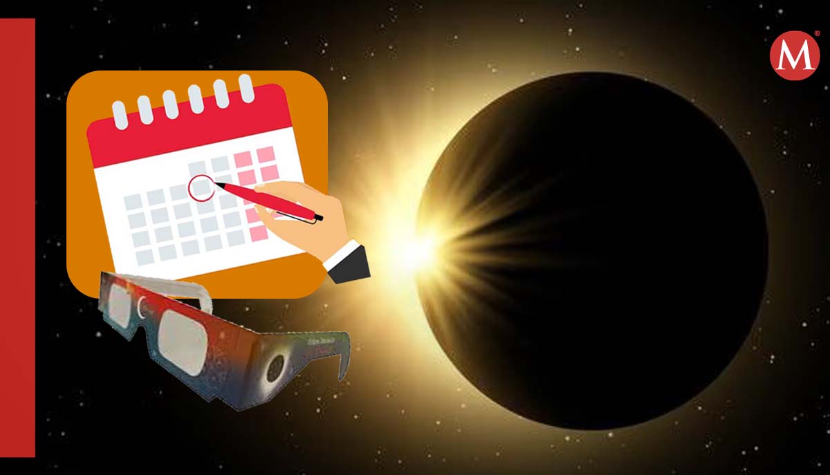 Eclipses solares en México: Éstas son las fechas para VER- Grupo Milenio