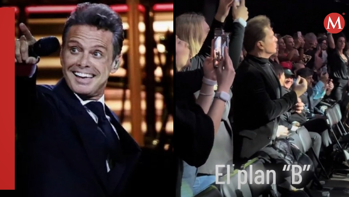 Graban a doble de Luis Miguel en pleno concierto; redes dicen "Plan B"- Grupo Milenio