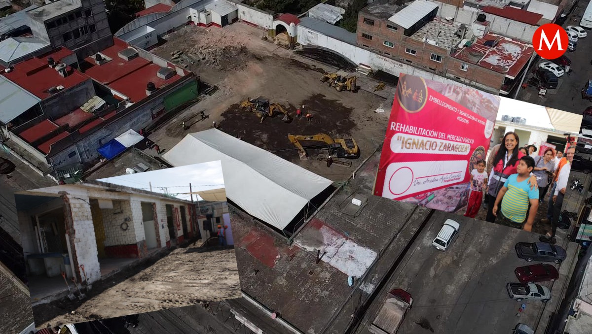 Rehabilitan mercado Ignacio Zaragoza en Atlixco, Puebla- Grupo Milenio