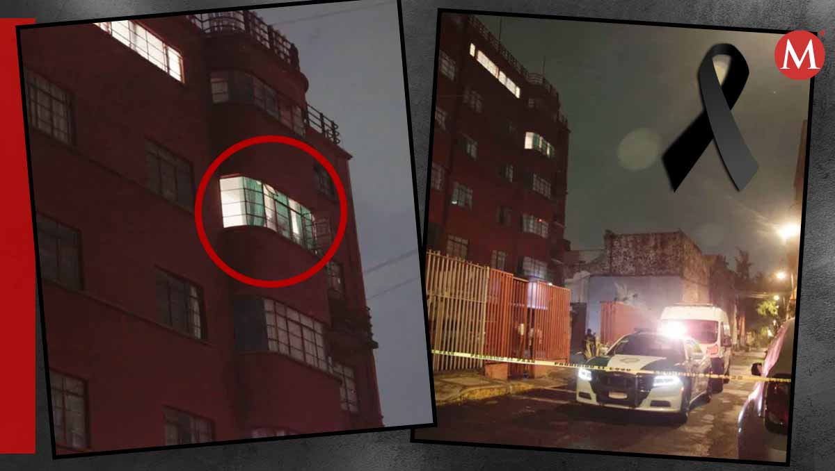 Hombre muere tras resbalar y caer del cuarto piso de edificio en CdMx- Grupo Milenio