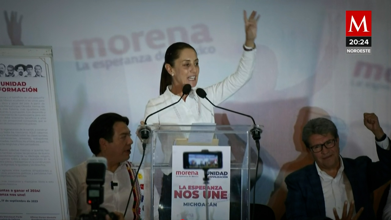 Claudia Sheinbaum se reúne con estructuras de Morena en Morelia- Grupo ...
