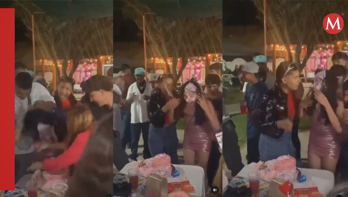 Cumpleañera clava cuchillo en ojo de su amigo que la aventó al pastel ...