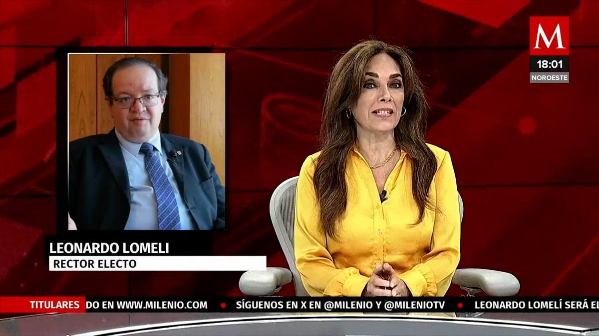 Leonardo Lomelí es el próximo rector de la UNAM- Grupo Milenio