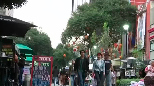 En Zona Rosa, liberan comercio en vía pública tras remodelación - Grupo ...