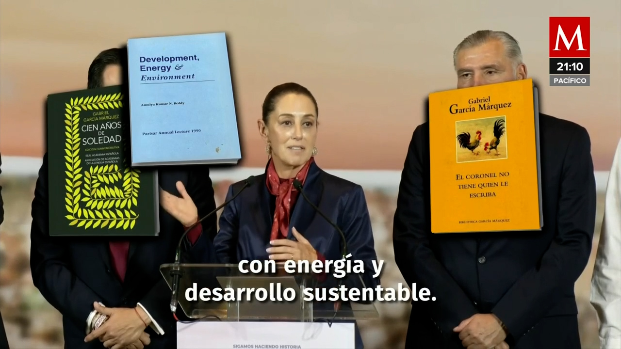 Claudia Sheinbaum revela sus libros favoritos- Grupo Milenio