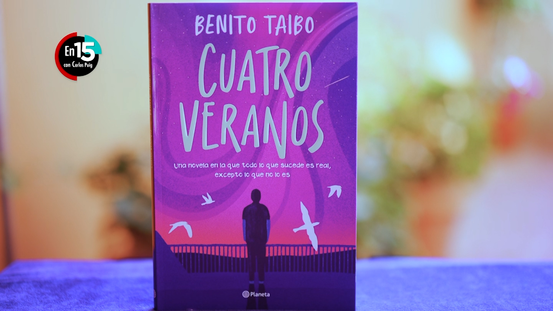 Benito Taibo, autor de "Cuatro veranos" | En 15- Grupo Milenio