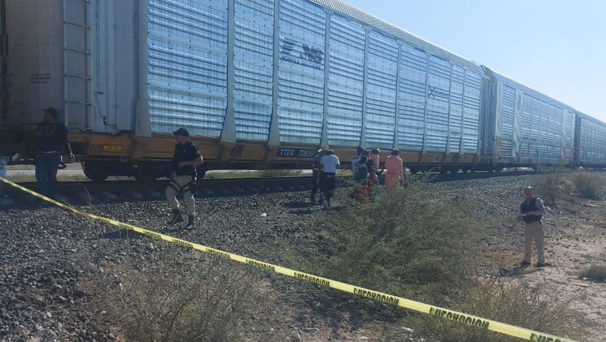 Gómez Palacio. Joven muere arrollado por tren; estaba sentado en vías ...