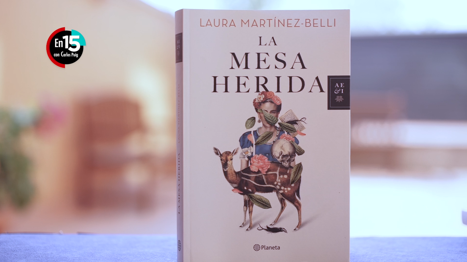 Laura Martínez autora de "La mesa herida"- Grupo Milenio