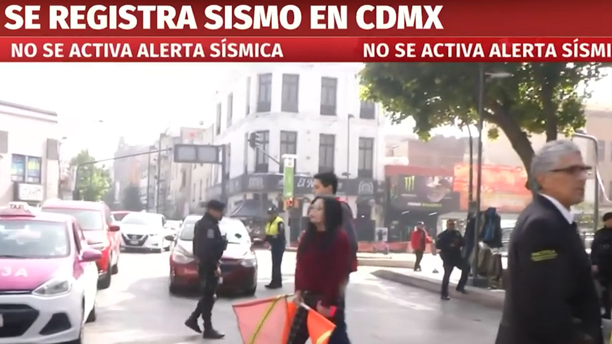 Se registra sismo en CdMx; no se activó la alerta sísmica - Grupo Milenio