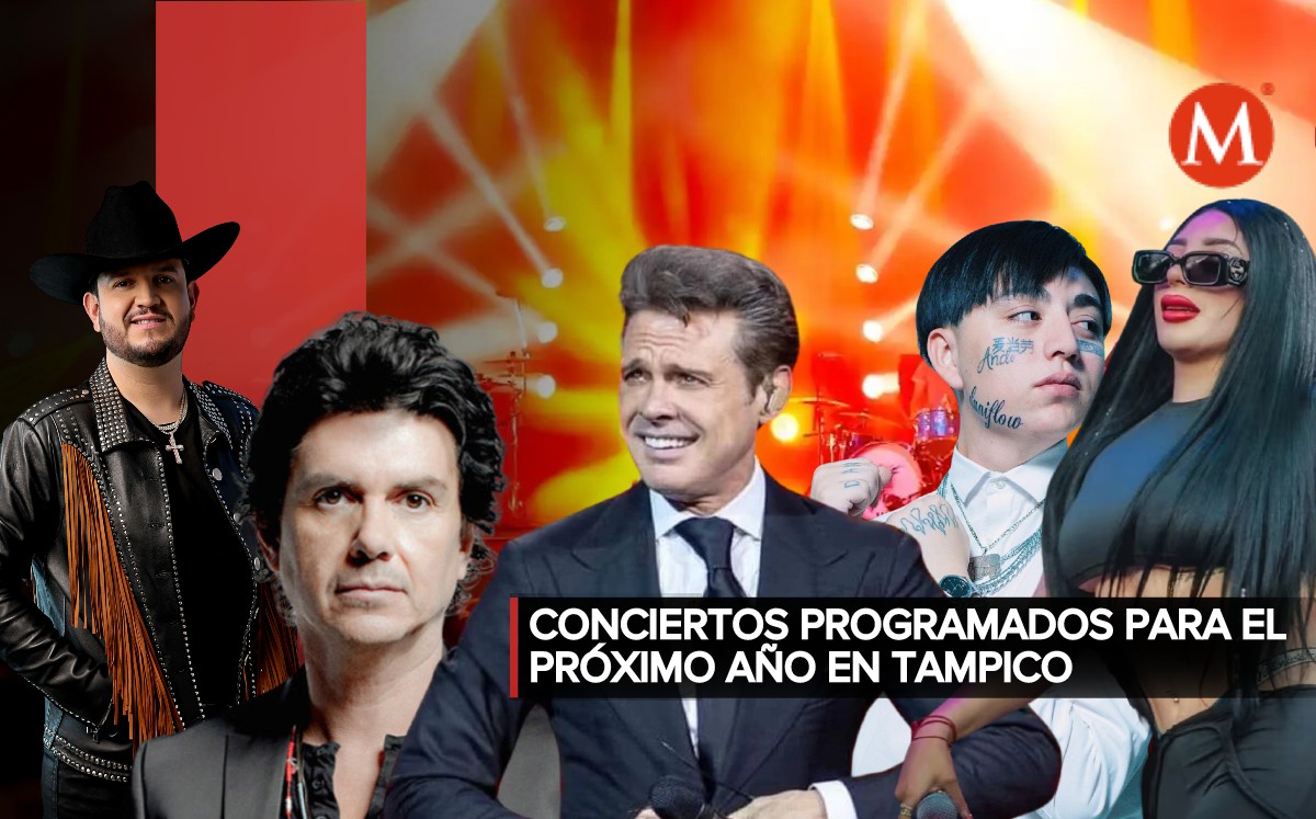 Conciertos en Tampico: Qué artistas se presentarán en 2024 - Grupo Milenio