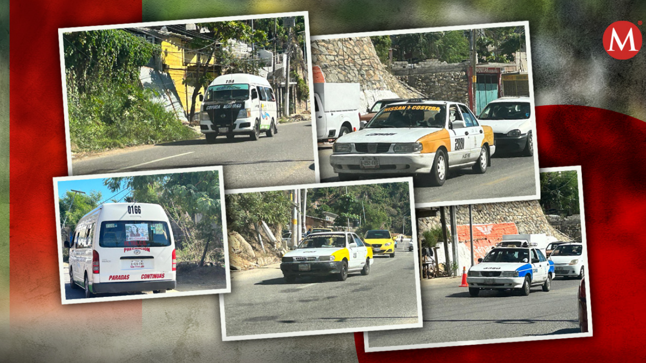 Tras cinco días, Acapulco sigue sin transporte público - Grupo Milenio