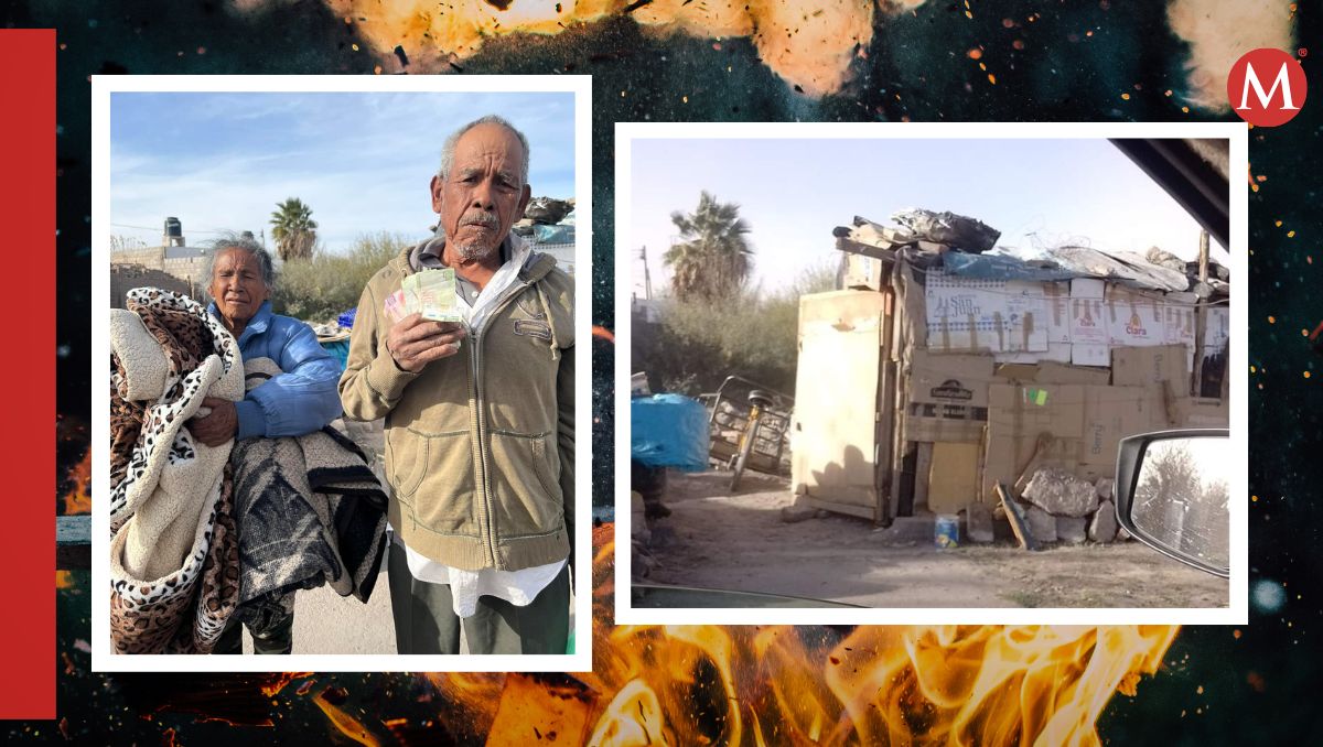 Casa de pareja de abuelitos se incendia; viven en jacal: cómo ayudar ...
