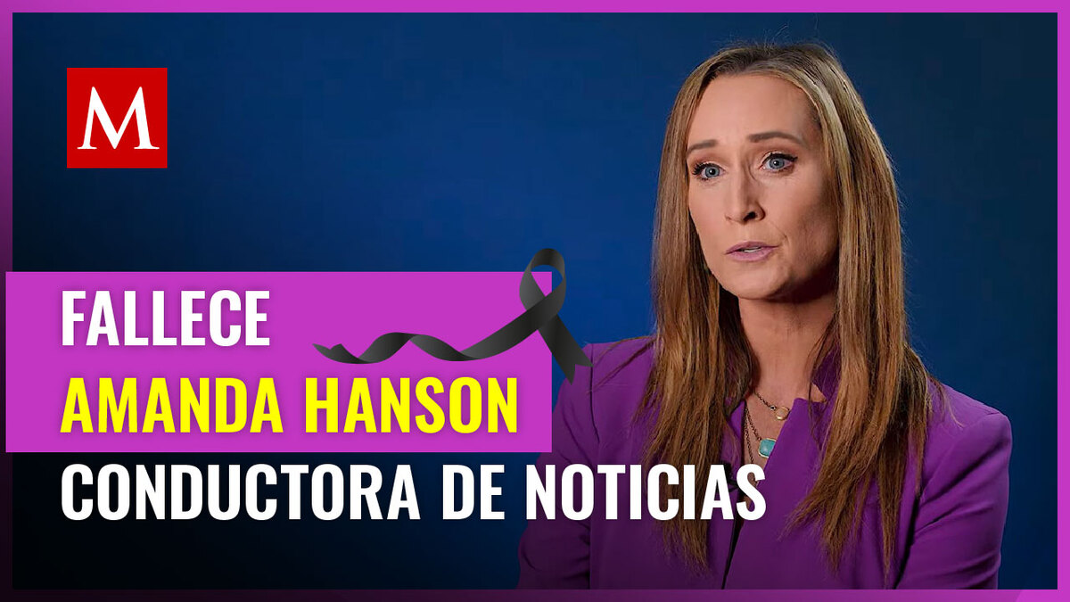 Muere repentinamente Amanda Hanson, conductora de noticias de 38 años ...
