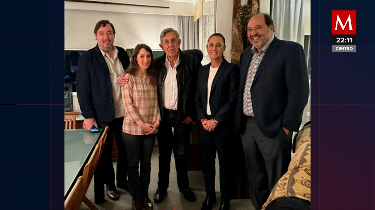 Encuentro entre Claudia Sheinbaum y Cuauhtémoc Cárdenas - Grupo Milenio