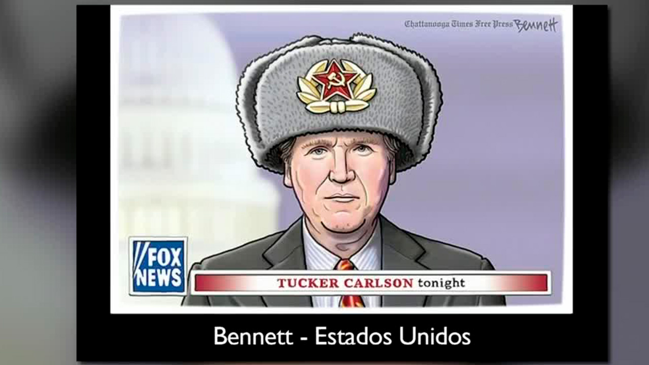 ¿En EU están enojados con Tucker Carlson por entrevista a Putin?- Grupo ...