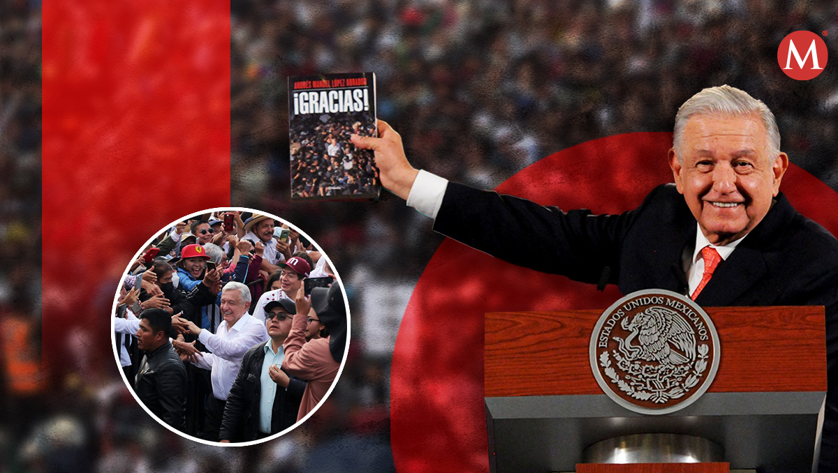 Libro Gracias de AMLO: Quiénes aparecen en la portada?- Grupo Milenio