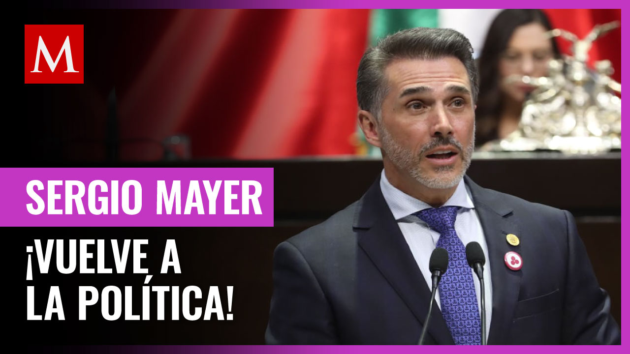 Sergio Mayer se postula como candidato a diputado con Morena- Grupo Milenio