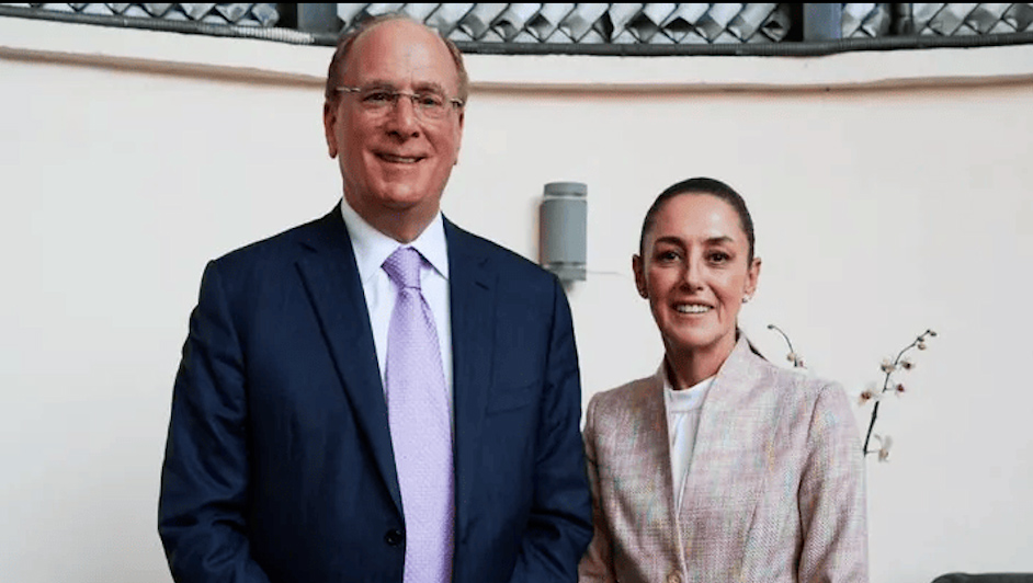 Sheinbaum y Larry Fink de BlackRock tuvieron una reunión para hablar ...