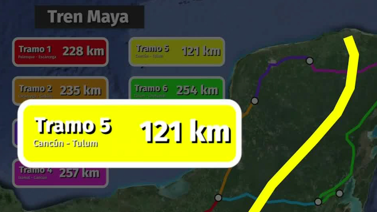 Todo el tramo 5 del Tren Maya es ilegal, es un delito: Sélvame del Tren ...