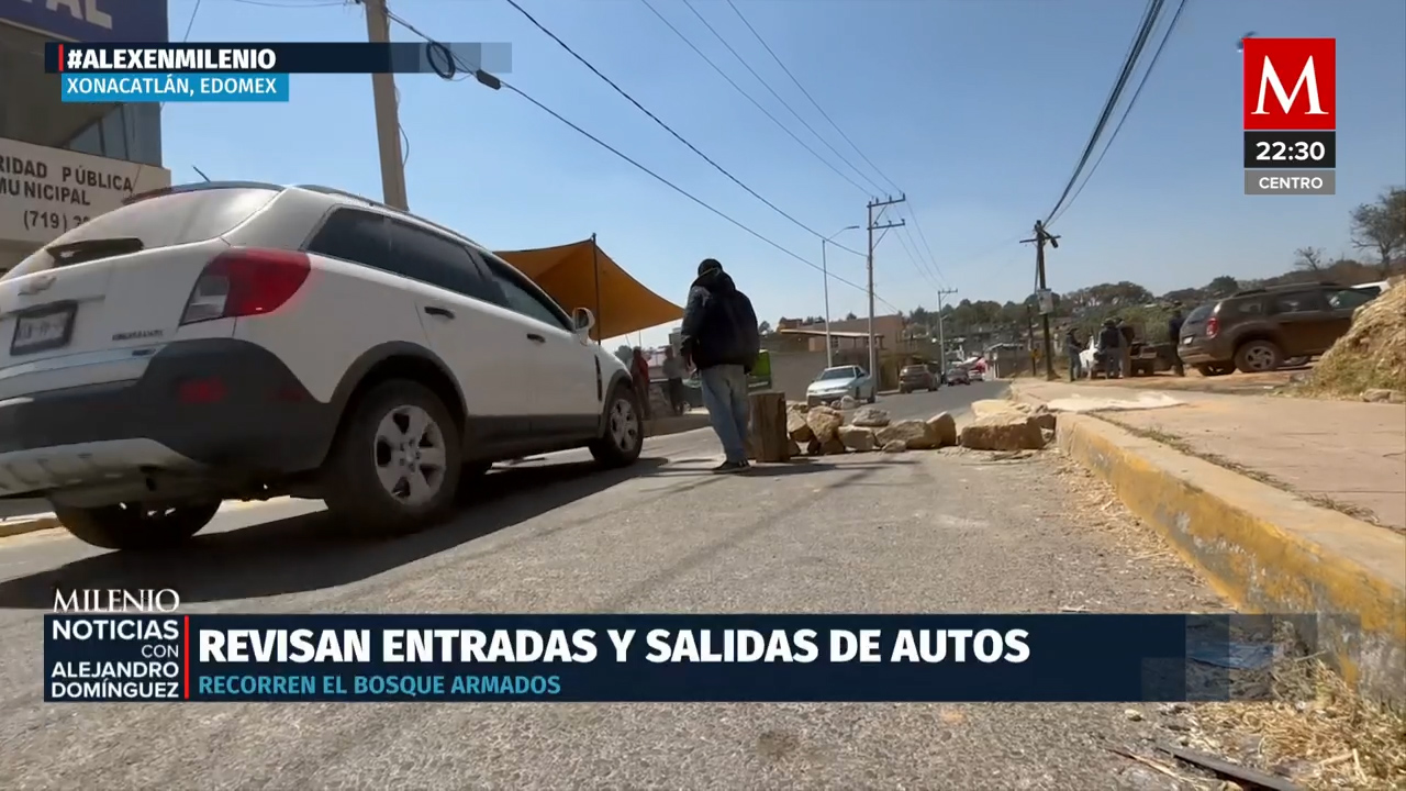 Vecinos en el Estado de México instalan retenes para combatir a los ...