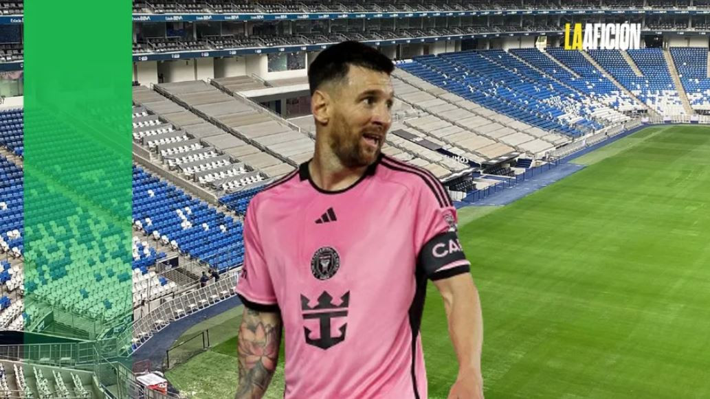 Messi en Monterrey: Estadio BBVA instala vallas de seguridad para ...