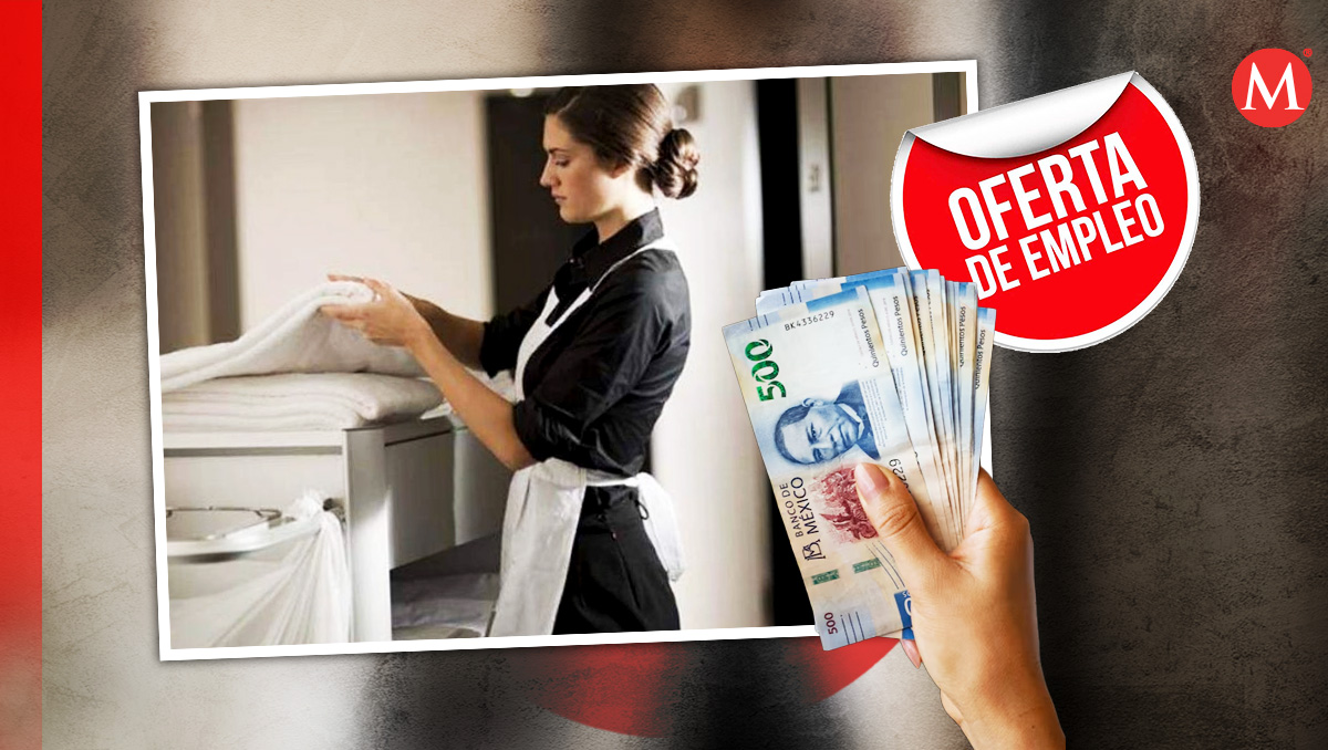 Ésta es la vacante de camarista que solo pide SECUNDARIA- Grupo Milenio