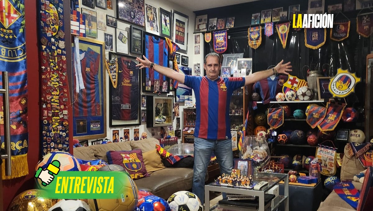 Fernando Cotera, coleccionista mexicano: Apoyar al Barcelona es paz ...