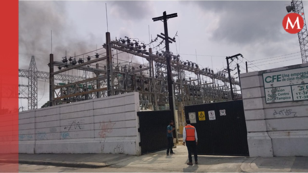 Se reporta explosión e incendio en instalaciones de CFE en Tampico ...