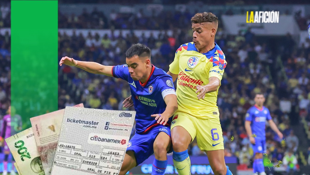 Boletos Cruz Azul vs América, final ida: Precios y dónde comprarlos ...