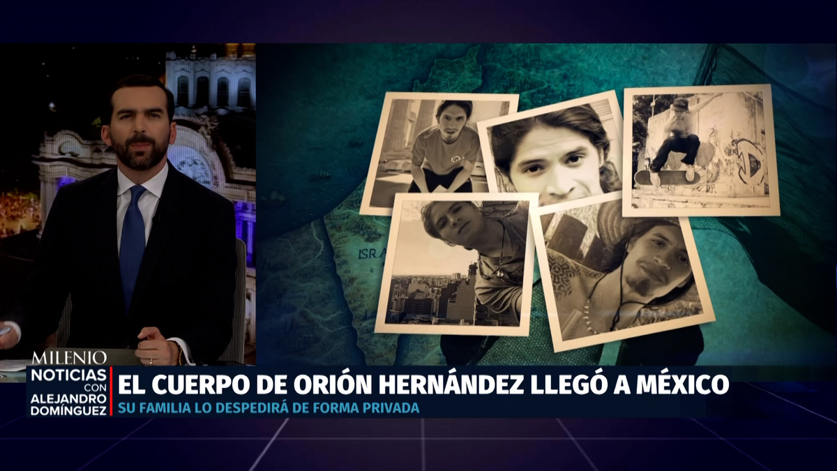 El cuerpo de Orión Hernández llegó a México - Grupo Milenio