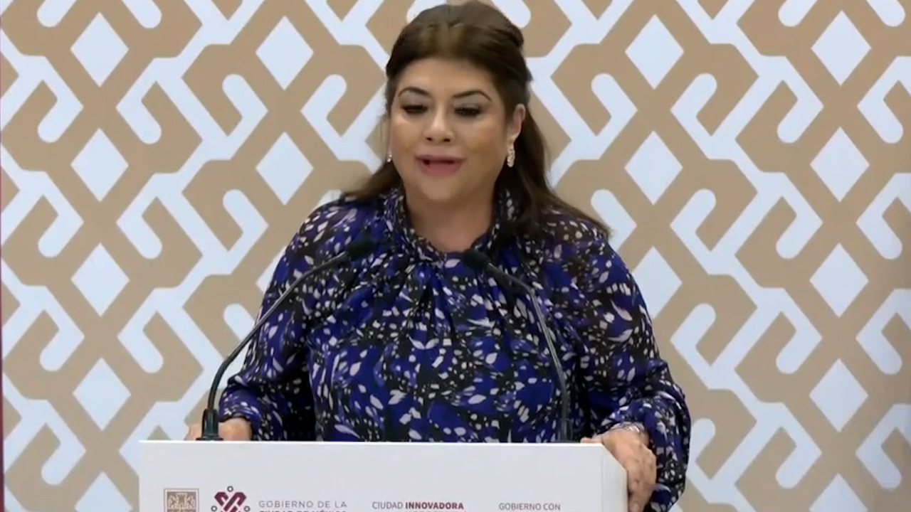 Clara Brugada y Martí Batres ofrecen conferencia de prensa tras reunión ...