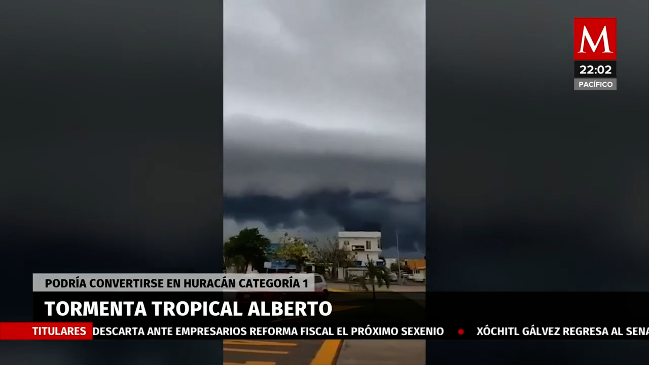Tormenta tropical 'Alberto', posible huracán- Grupo Milenio