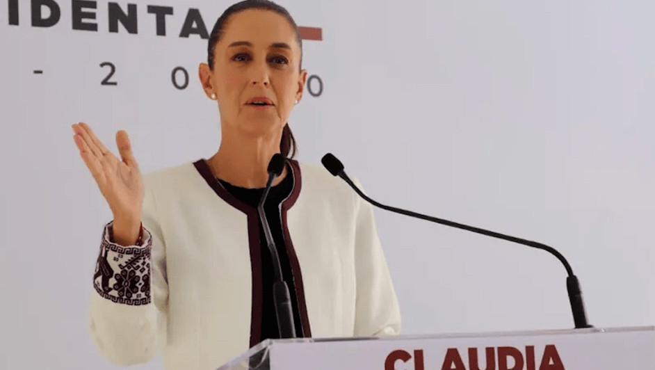 Claudia Sheinbaum recibe a comitiva de Canadá en CdMx- Grupo Milenio