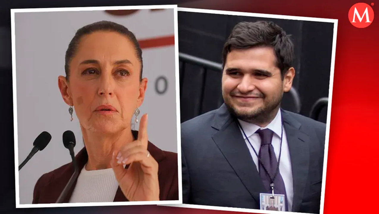 El hijo de AMLO visita a Sheinbaum en su casa de transición- Grupo Milenio