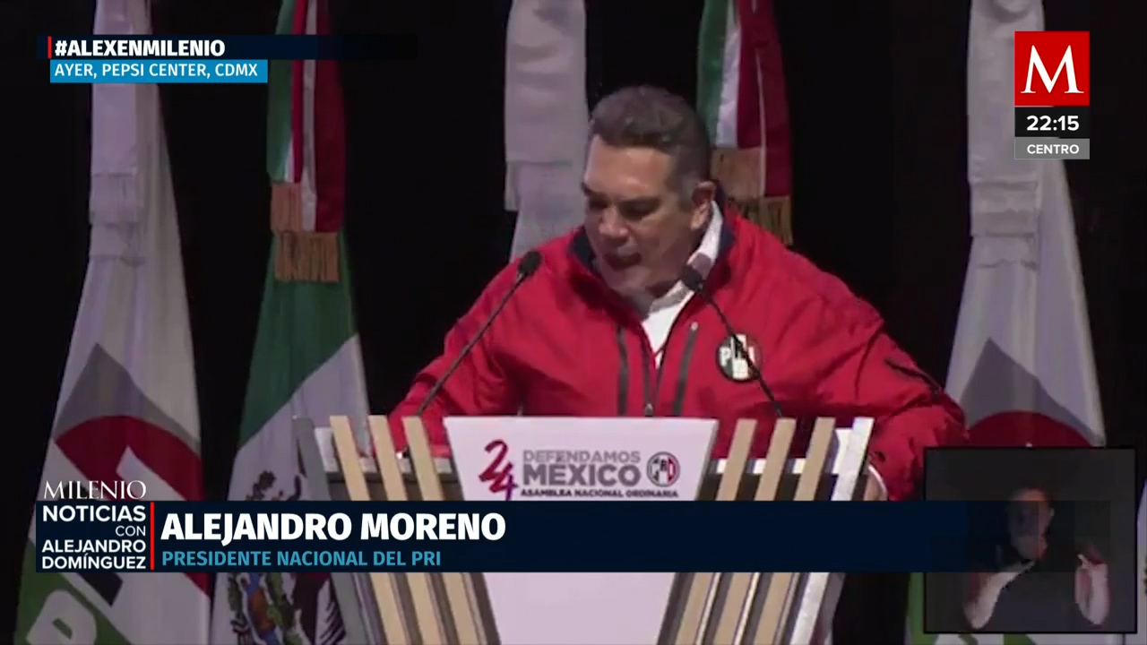 PRI aprueba reelección de Alejandro Moreno hasta 2032- Grupo Milenio