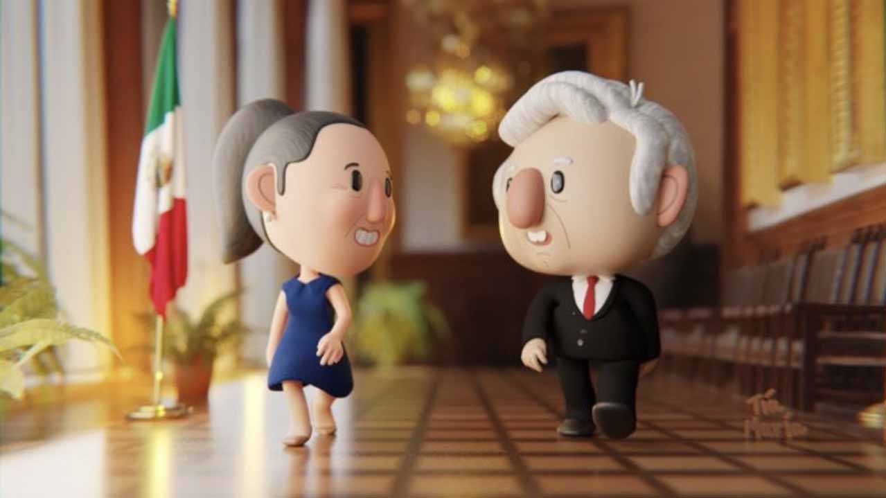 AMLO está de estreno con nueva intro en animación 3D de su Mañanera ...