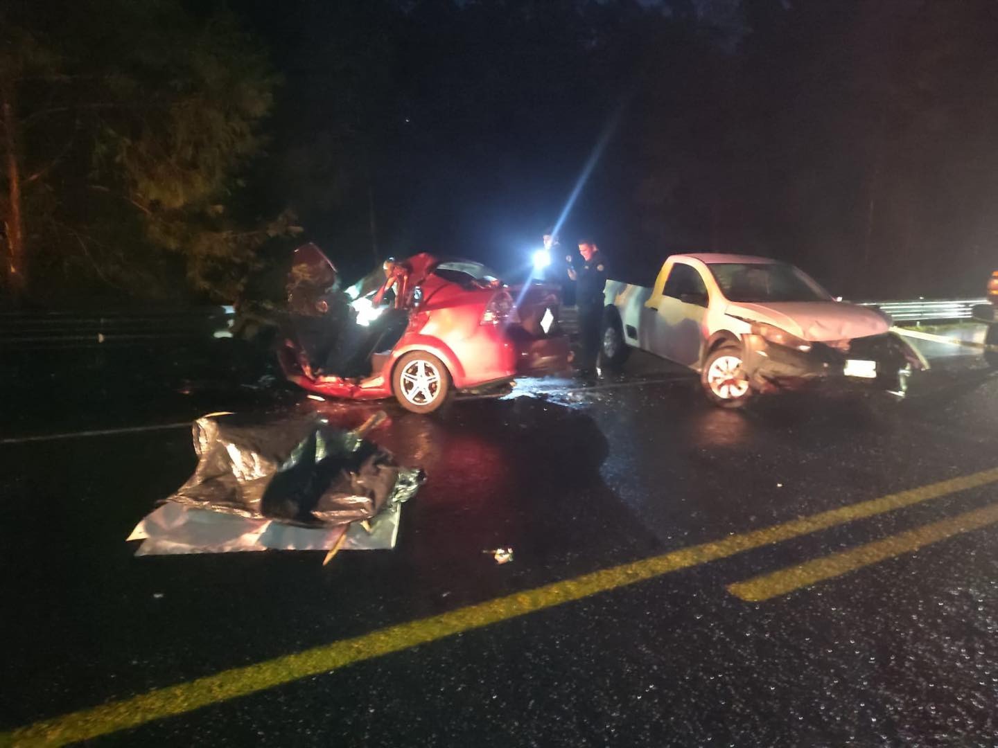Reportan una persona muerta y 5 personas lesionadas por choque en la ...