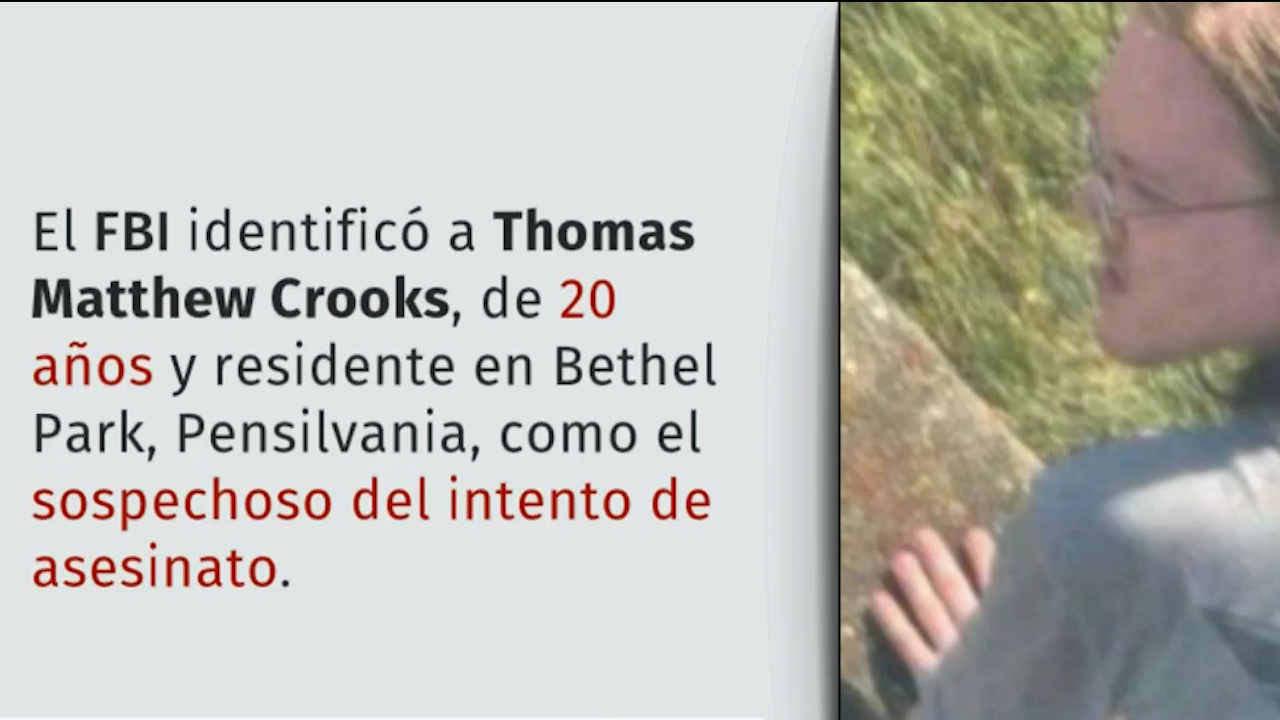 ¿Quién era Matthew Crooks, presunto tirador que disparó contra Trump ...