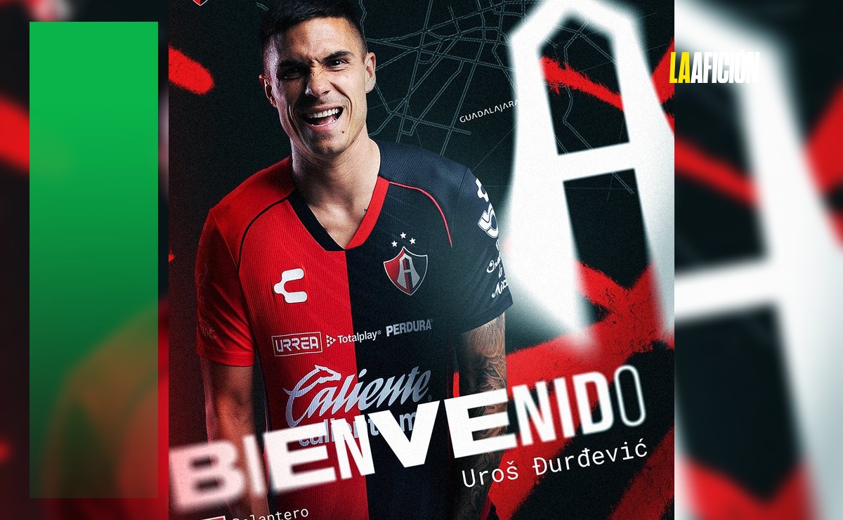Djuka Durdevic YA es jugador de Atlas para el Apertura 2024- Grupo Milenio
