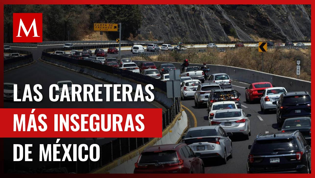 Estas son las carreteras más peligrosas de MéxicoGrupo Milenio
