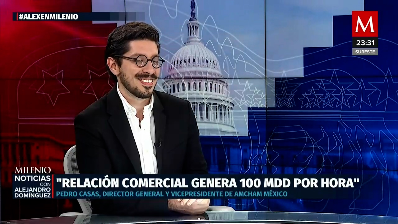 Pedro Casas habla sobre la recaudación de Kamala Harris- Grupo Milenio