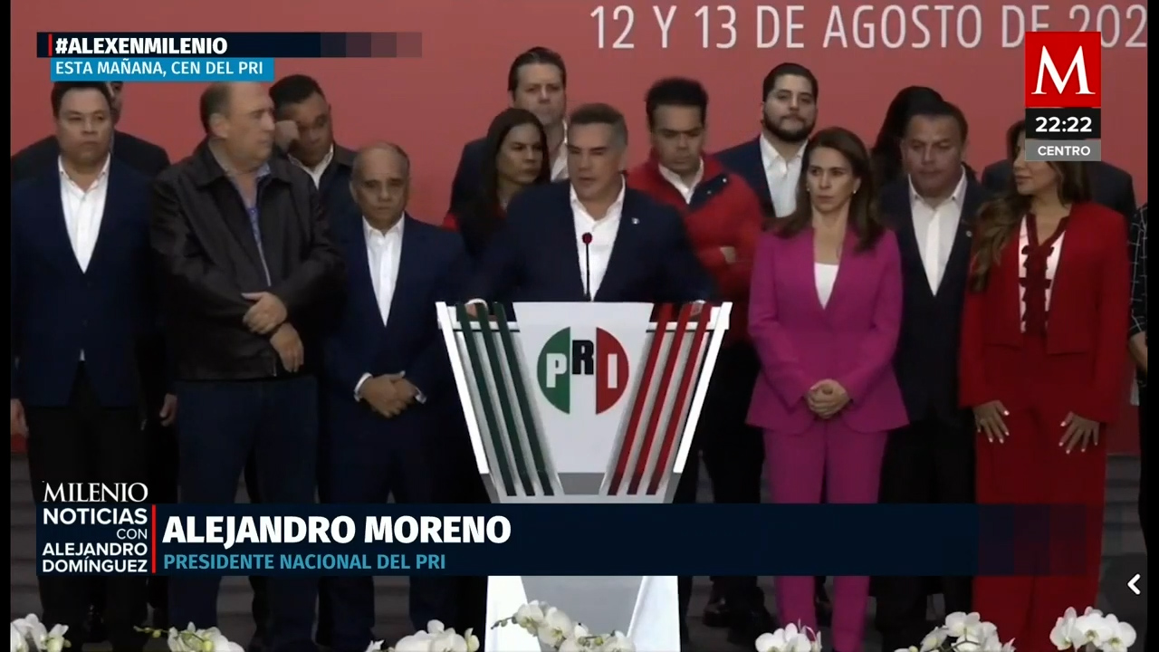 Alejandro Moreno ataca a Manlio Fabio Beltrones- Grupo Milenio