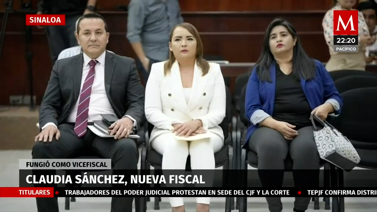 Claudia Sánchez Kondo, nueva fiscal de Sinaloa- Grupo Milenio
