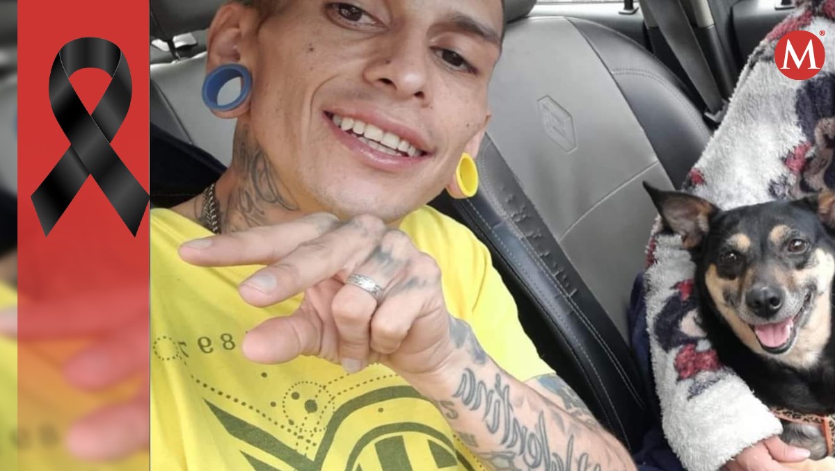 Javier Acosta antes de regresó a su perrita al refugio donde la adoptó ...