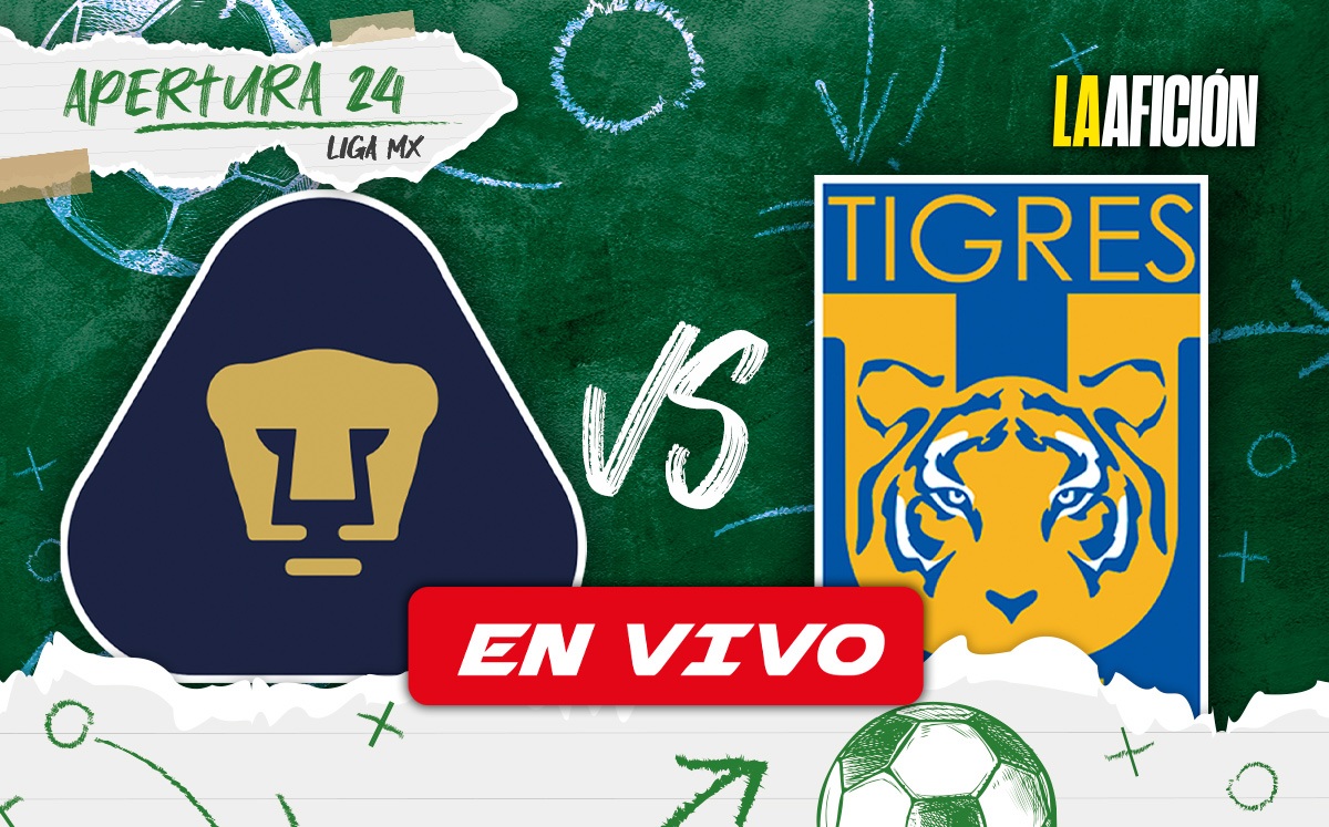 Pumas vs. Tigres. Partido HOY de la Liga MX 2024 | RESUMEN- Grupo Milenio
