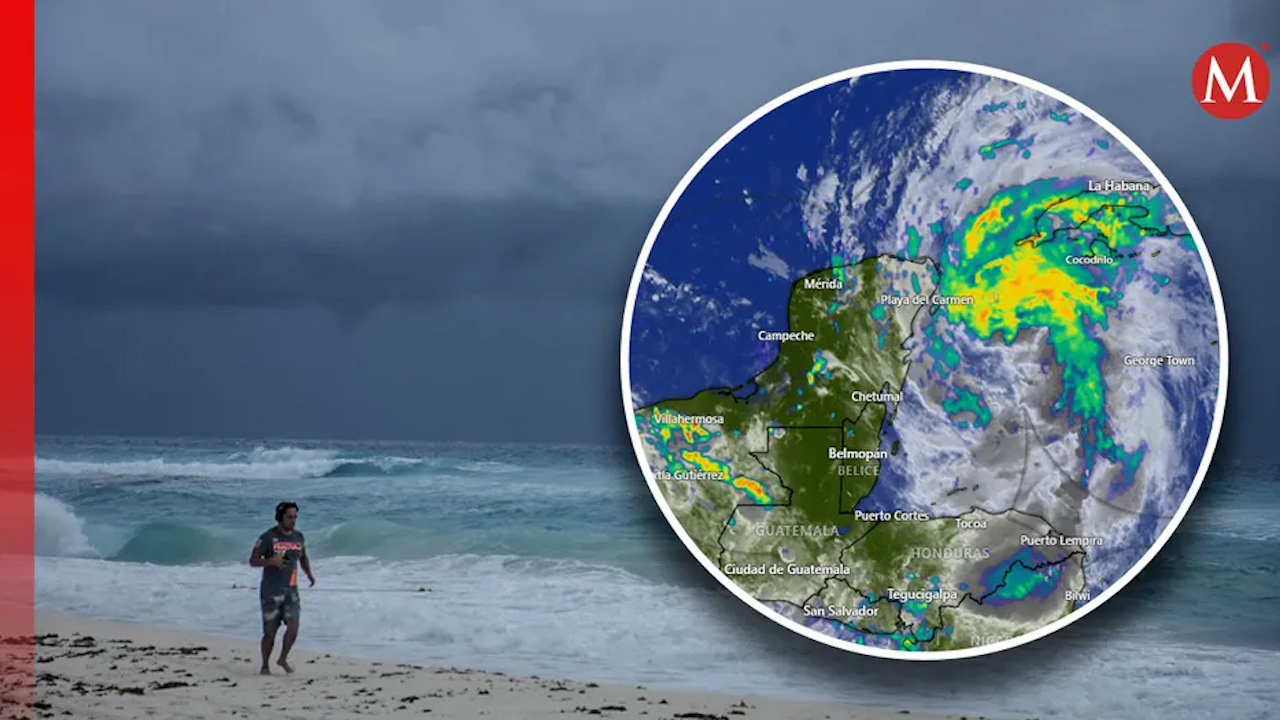'Helene' se eleva a huracán categoría 1 frente a Quintana Roo- Grupo Milenio