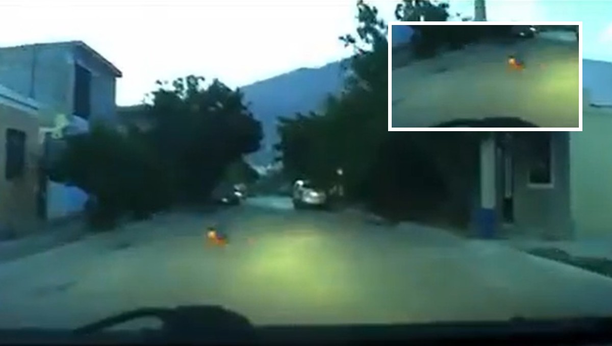 Captan a bebé gateando solo en calle de García Nuevo-León- Grupo Milenio