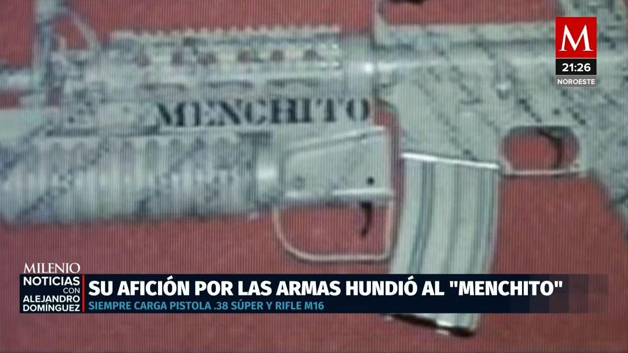 La afición por las armas que llevó a 'El Menchito' a la condena- Grupo ...