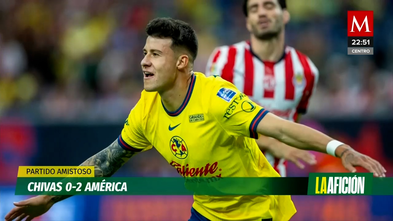 Chivas pierden 0-2 ante América en amistoso- Grupo Milenio
