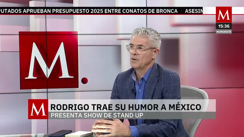 Rodrigo Salinas presenta su show de Stand Up en CdMx- Grupo Milenio